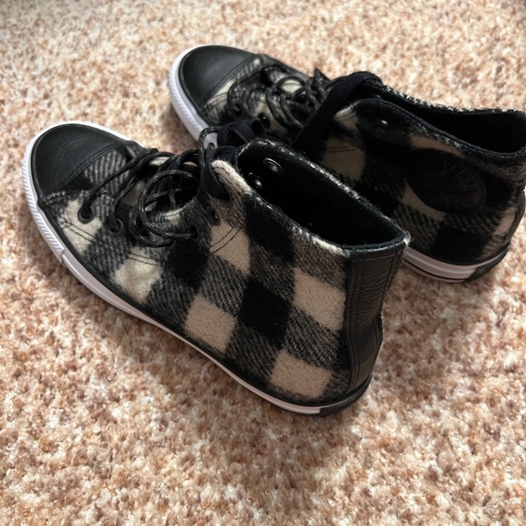 Converse | Shoes | New Converse All Star X Woolrich Collab Black White ...